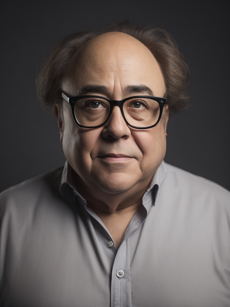 Lumenor AI Image Generation - portrait of danny devito