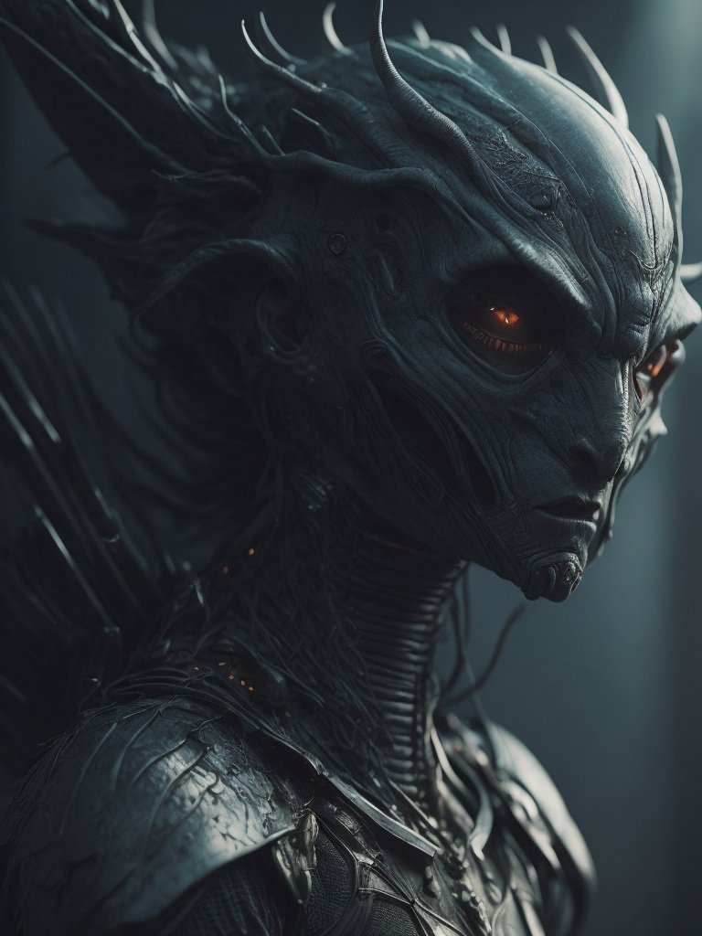 Premium Free ai Images | fantasy alien concept art