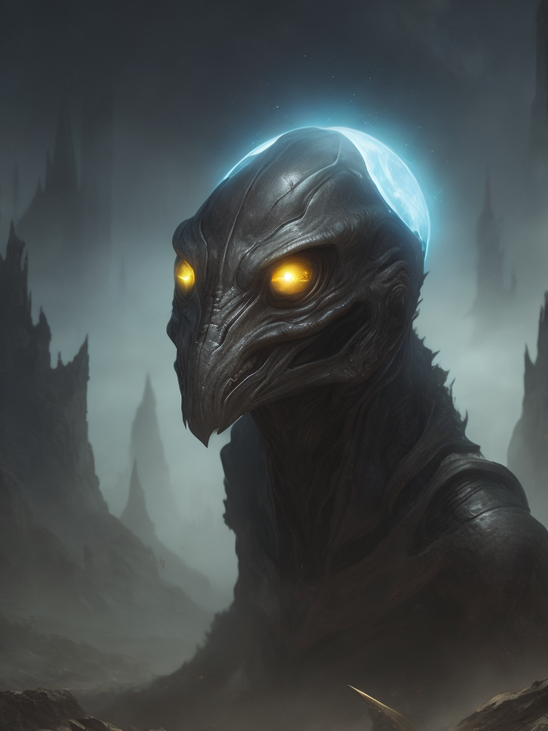 Premium Free ai Images | fantasy alien concept art