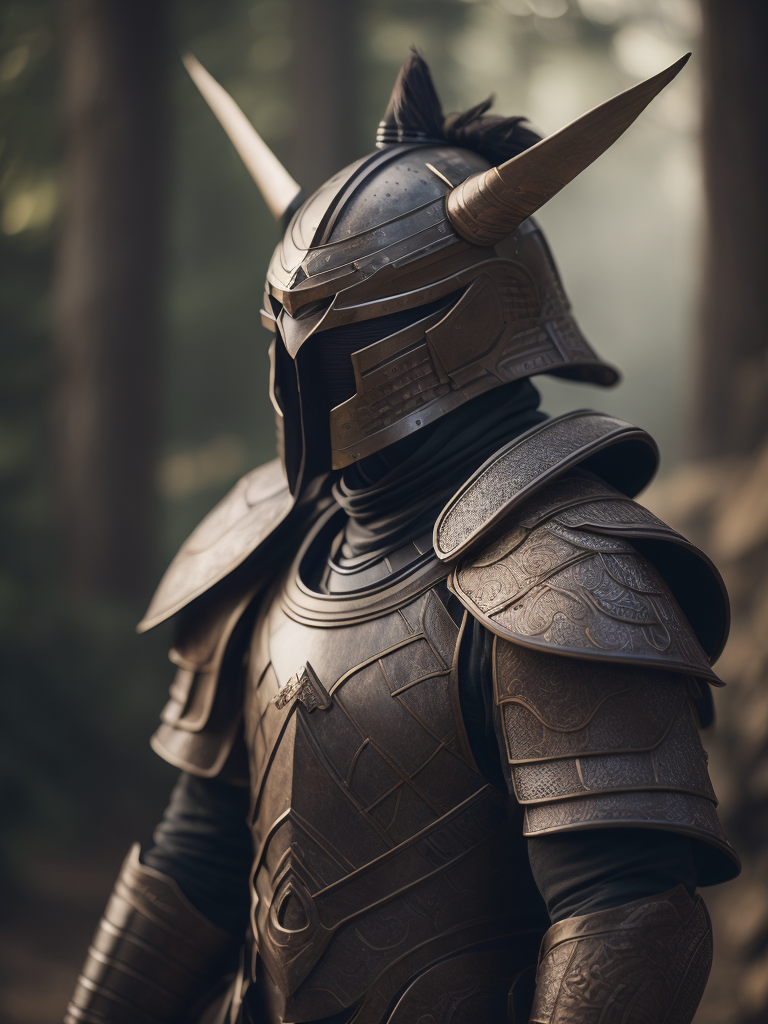 Premium Free ai Images | samurai armor concept art