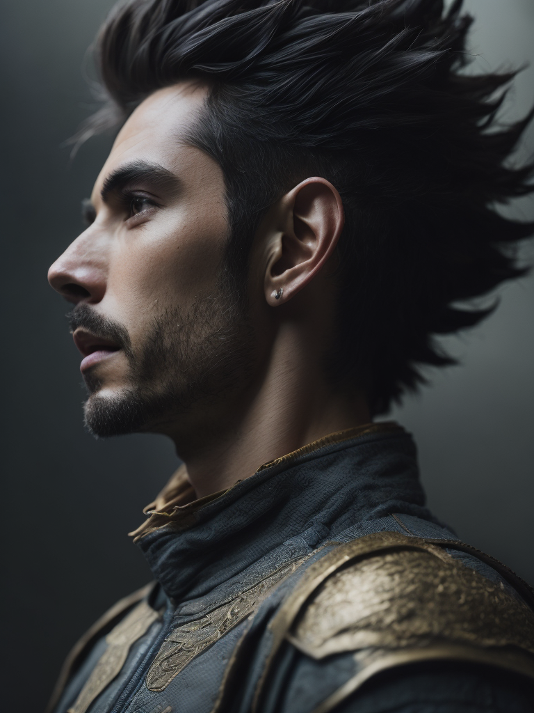 Premium Free ai Images | dragon ball portrait