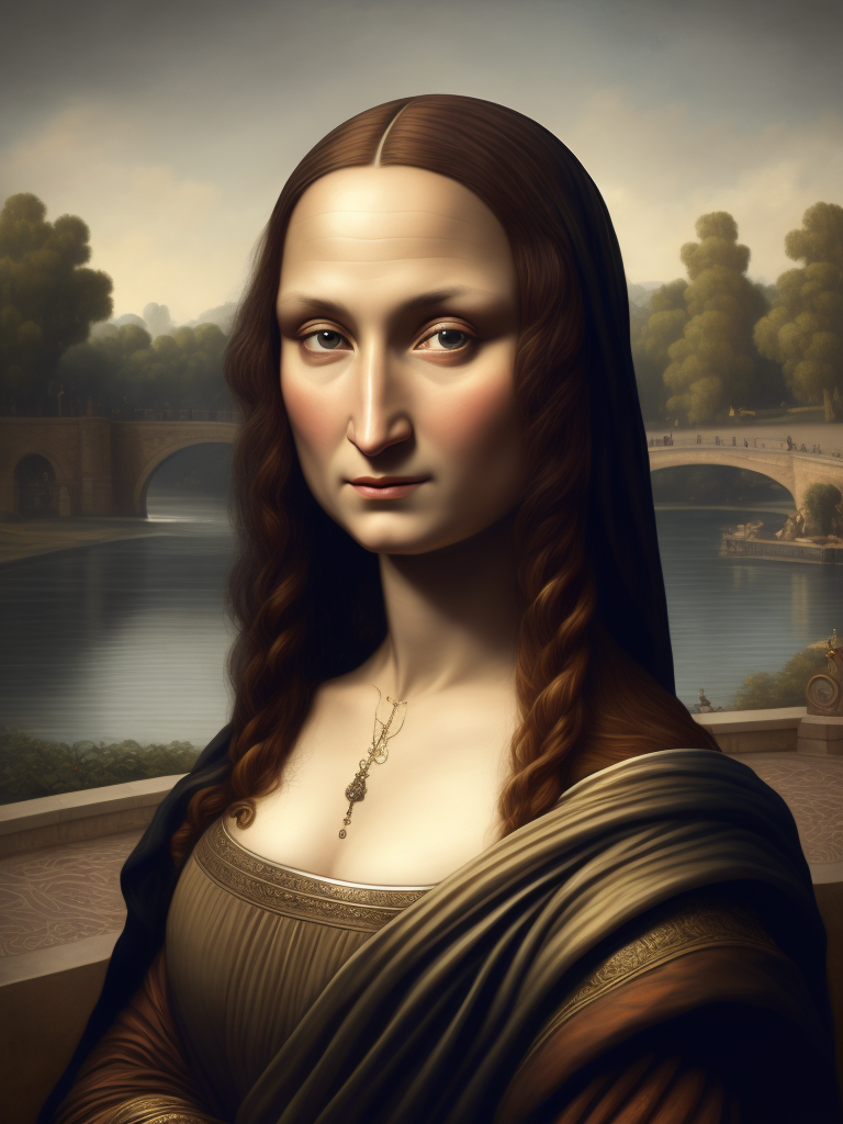 Premium Free ai Images | mona lisa leonardo da vinci original art
