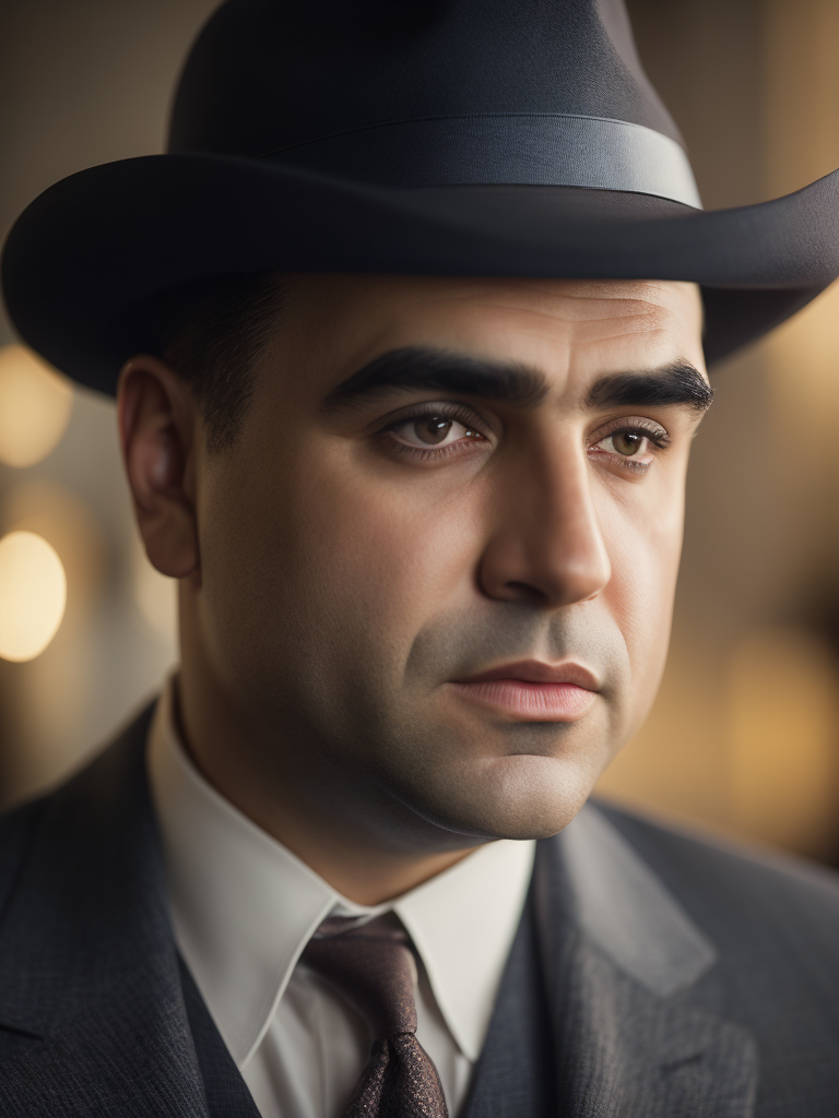 Premium Free ai Images | al capone american gangster