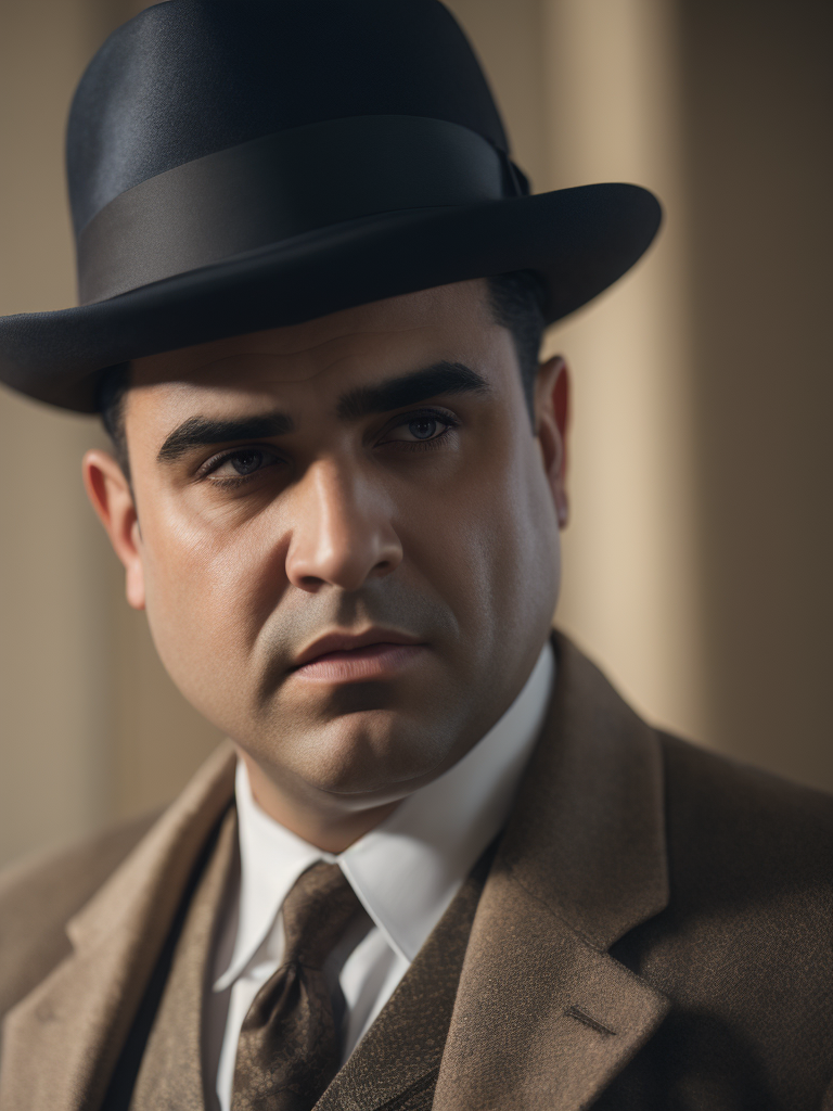 Premium Free ai Images | al capone american gangster