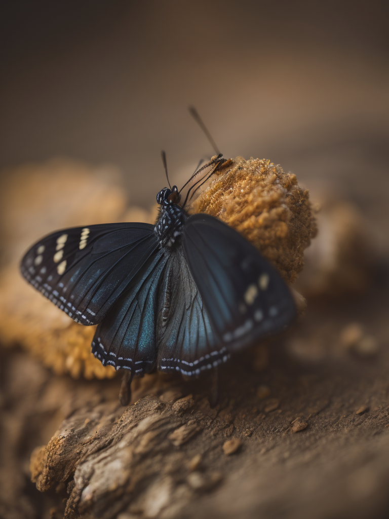 Premium Free ai Images | butterfly macro photography close up high ...