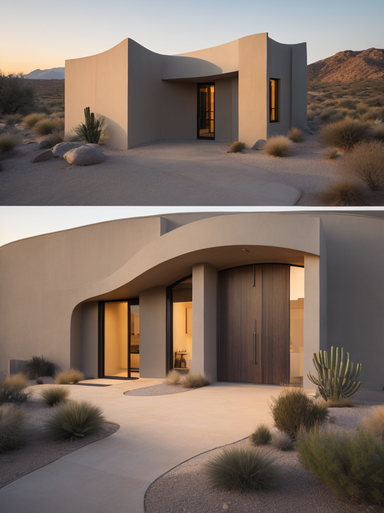 Premium Free ai Images | an architectural rendering of minimal ...