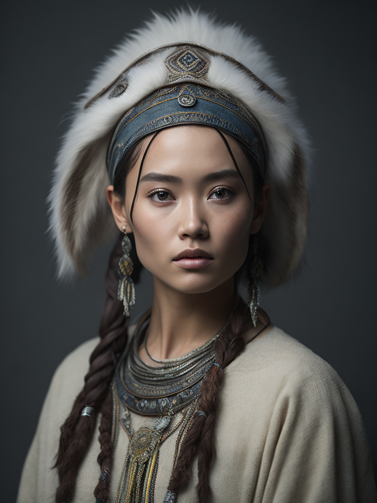 Premium Free ai Images | krasivaa devuska iz respubliki saha akutia ...