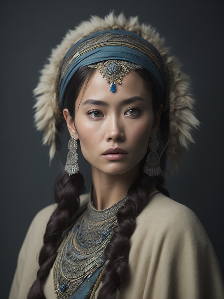 Premium Free ai Images | krasivaa devuska iz respubliki saha akutia ...