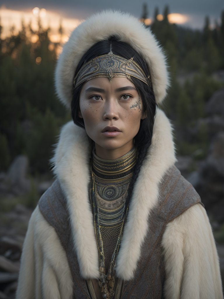 Premium Free ai Images | krasivaa devuska iz respubliki saha akutia ...