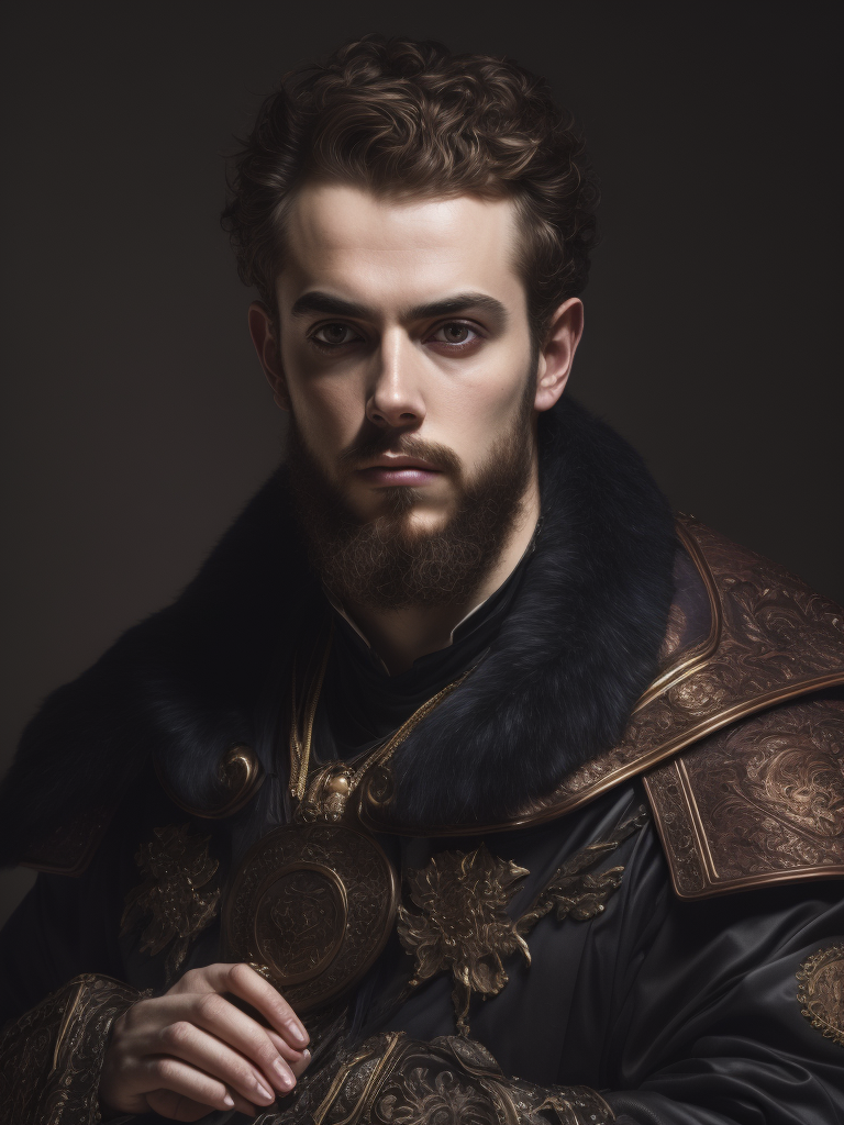 Lumenor AI Image Generation - self portrait by jacopo tintoretto