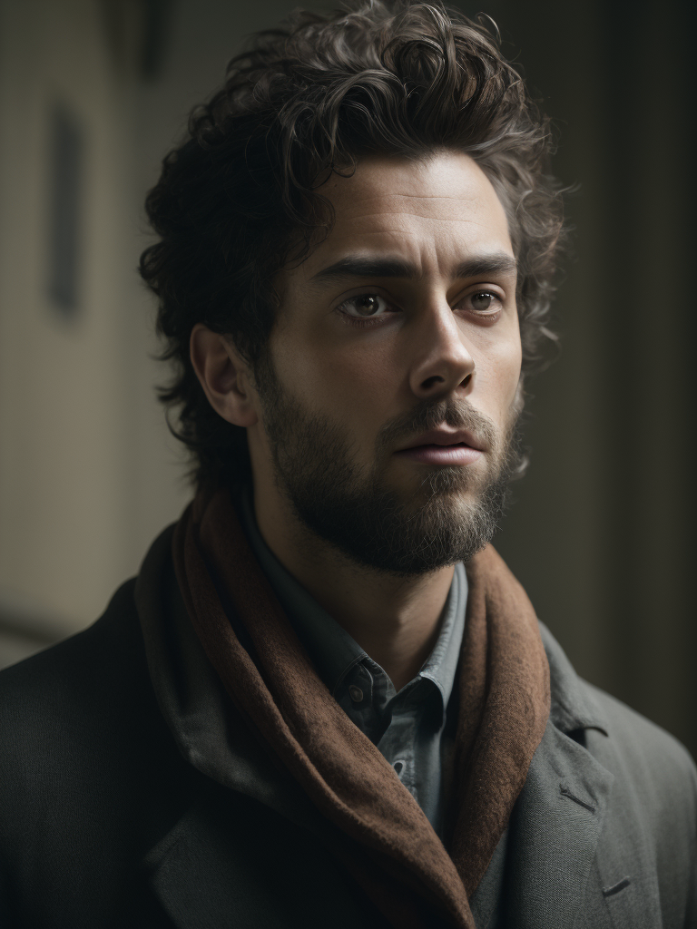 Premium Free ai Images | self portrait by jacopo tintoretto