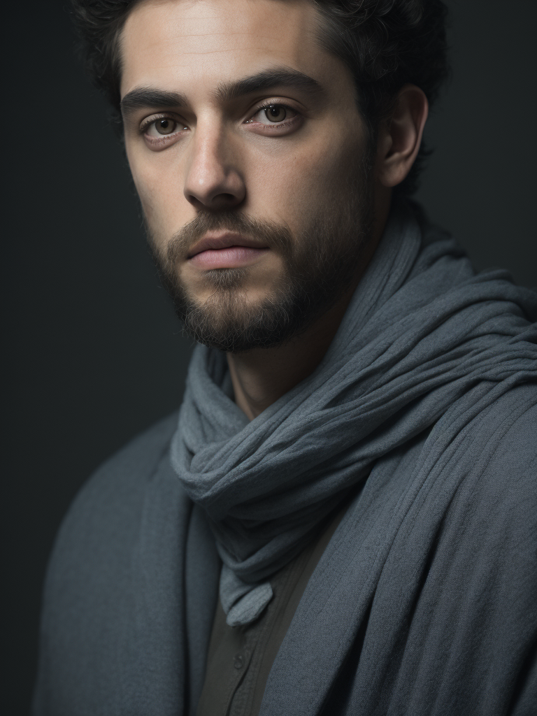 Premium Free ai Images | self portrait by jacopo tintoretto