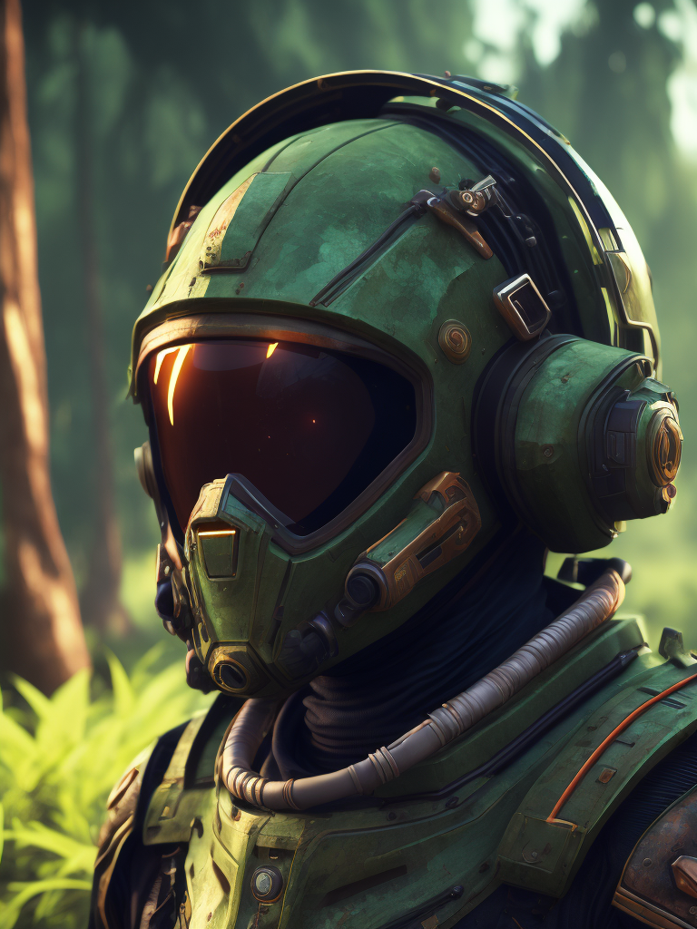 Premium Free ai Images | close up side portrait inter dimensional ...