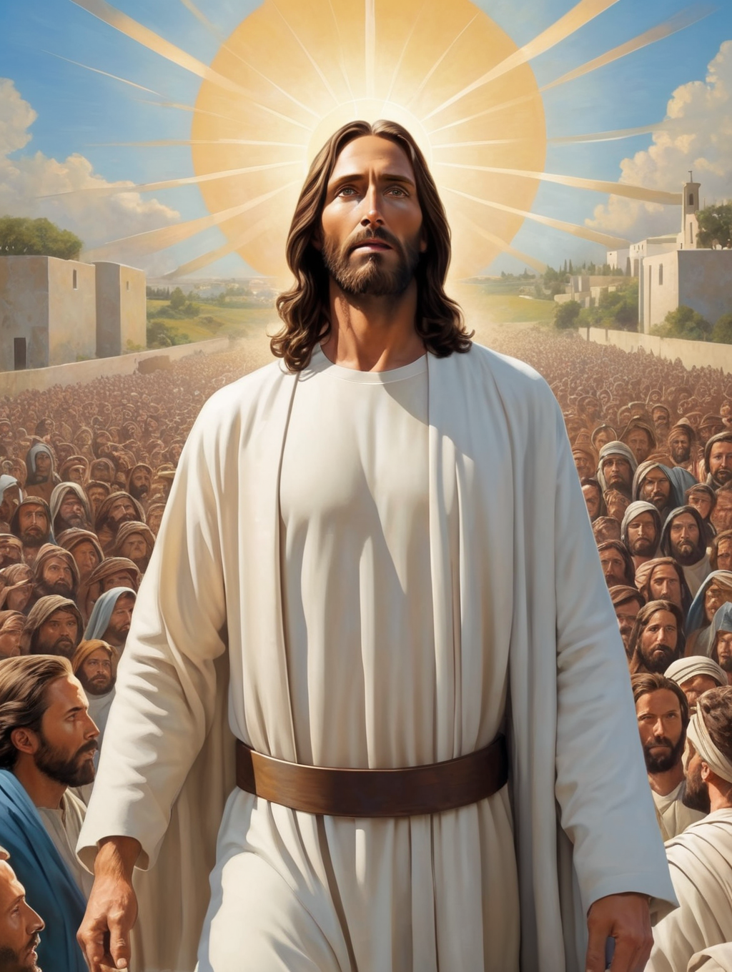 Premium Free ai Images | modern jesus