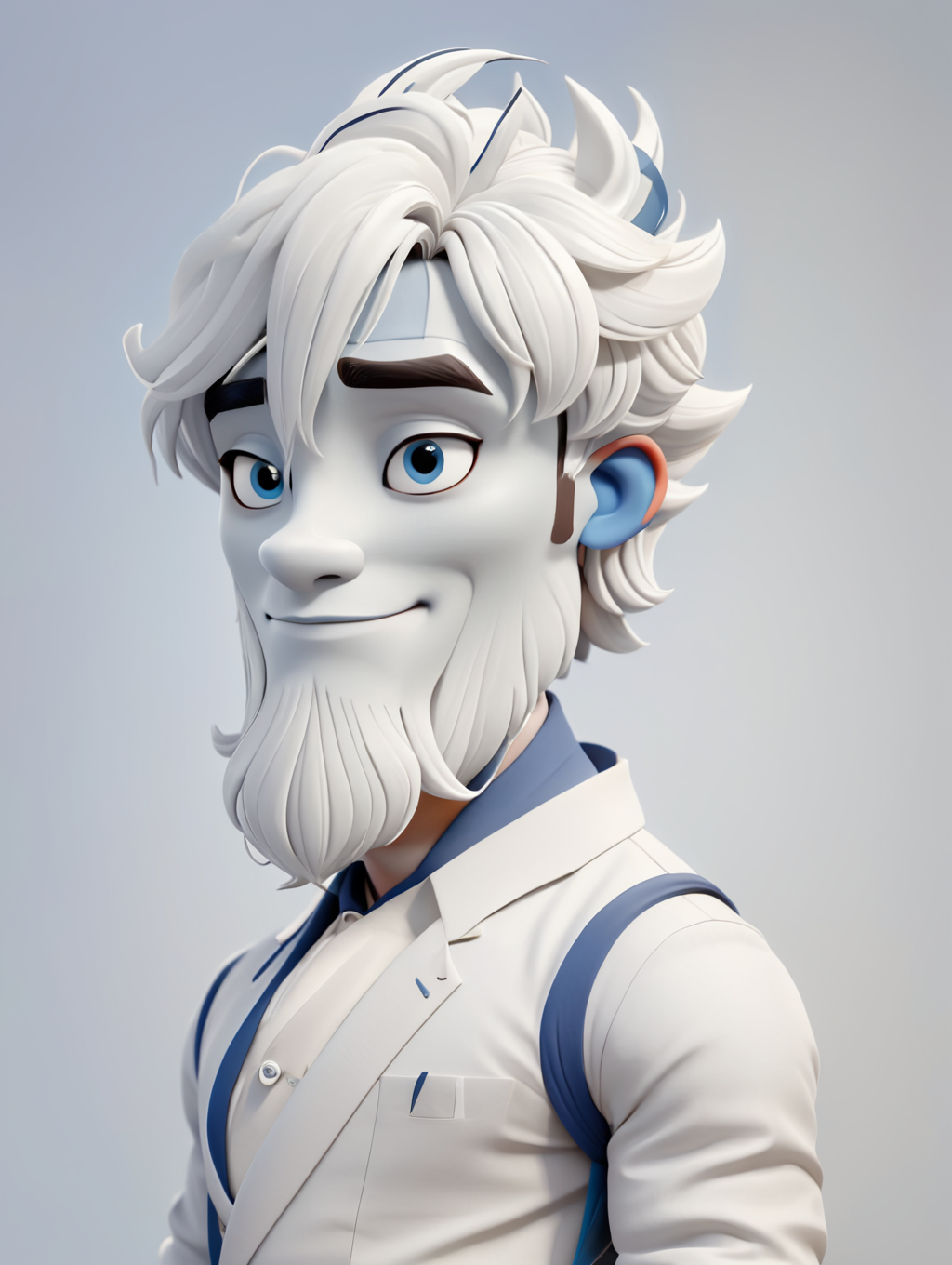 Premium Free ai Images | draw single human stylistic line character ...