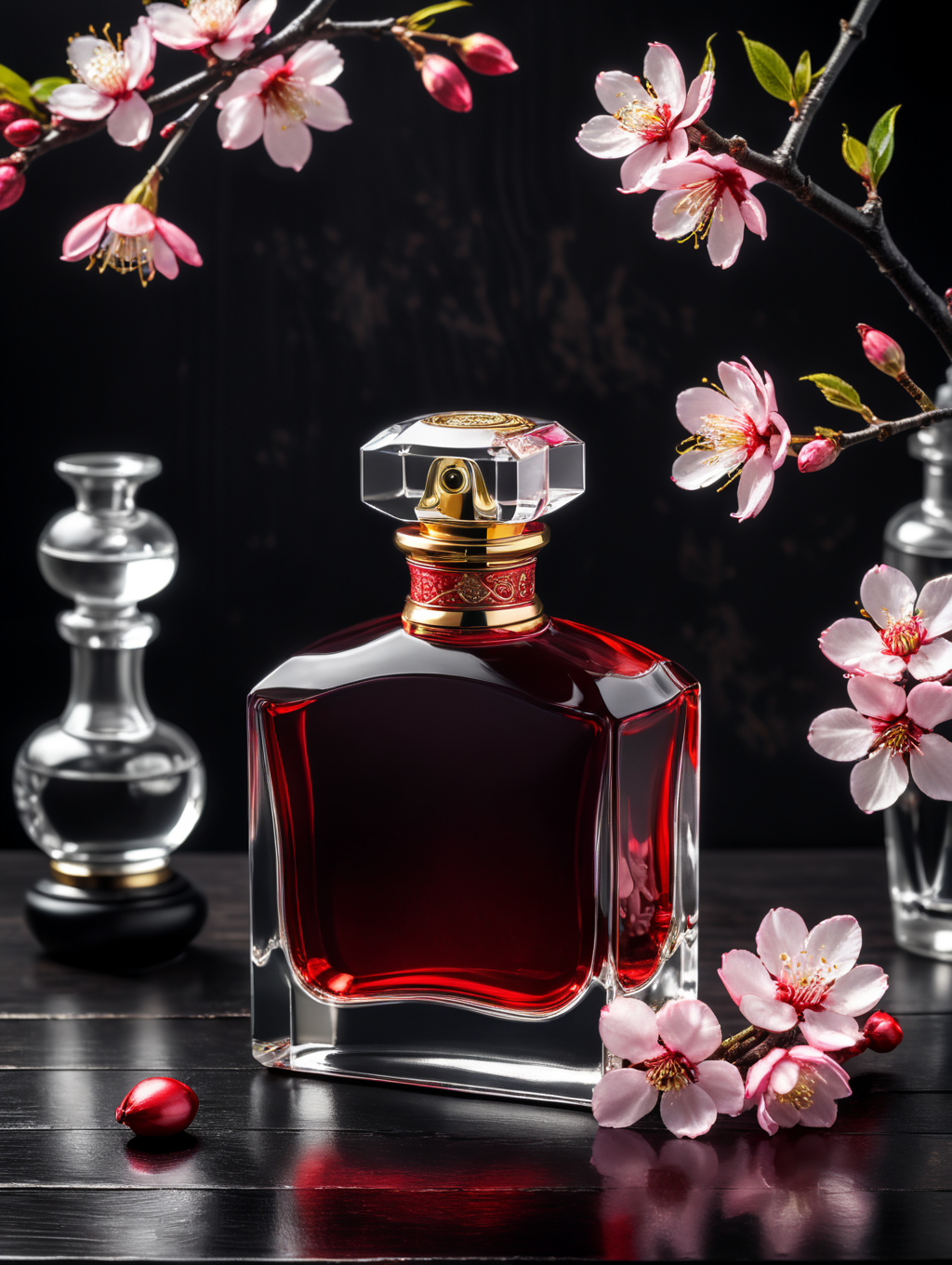 Premium Free ai Images | professional photography of luxury perfume ...