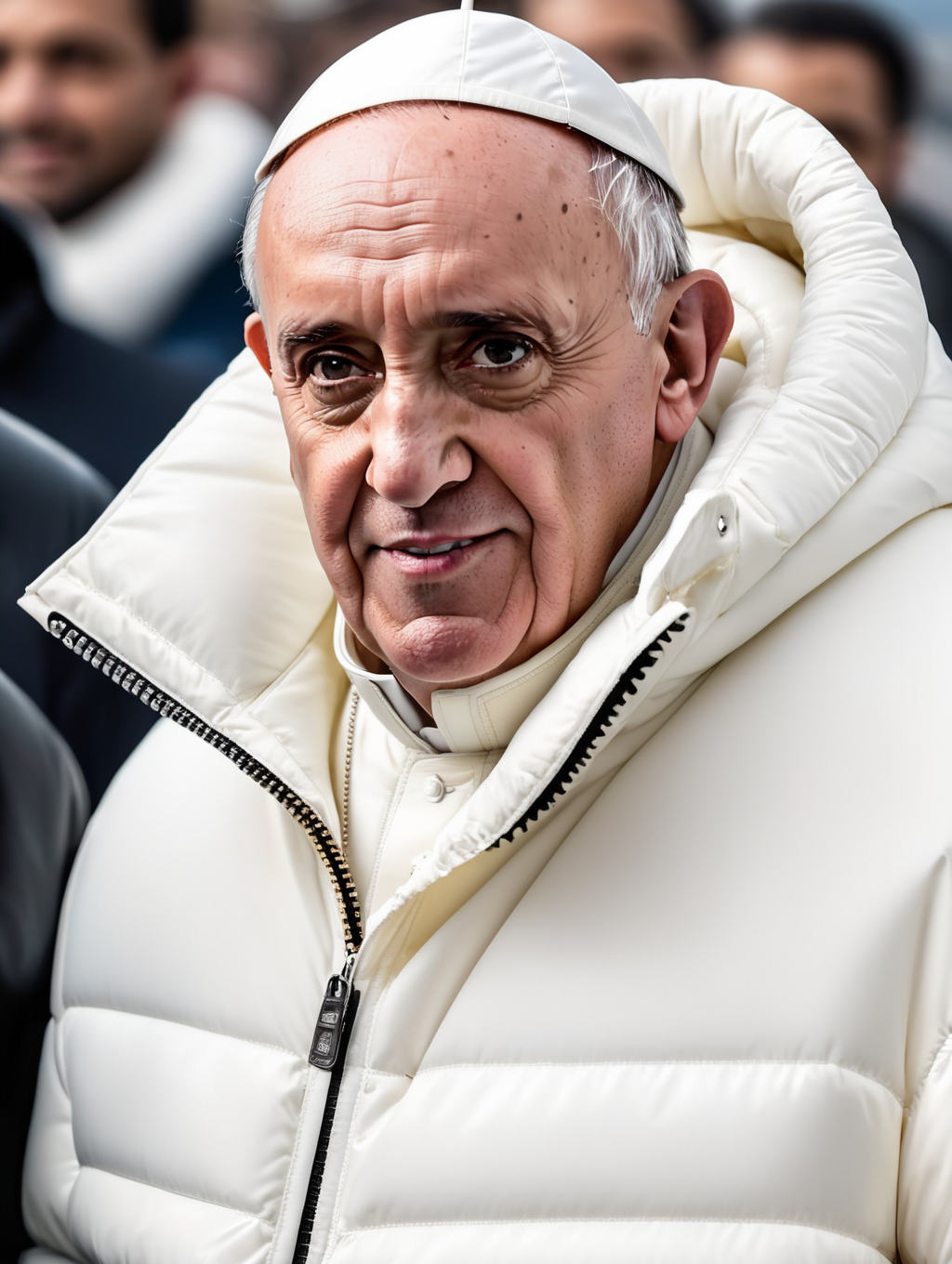 Premium Free ai Images | professional photo of glamour pope francis ...