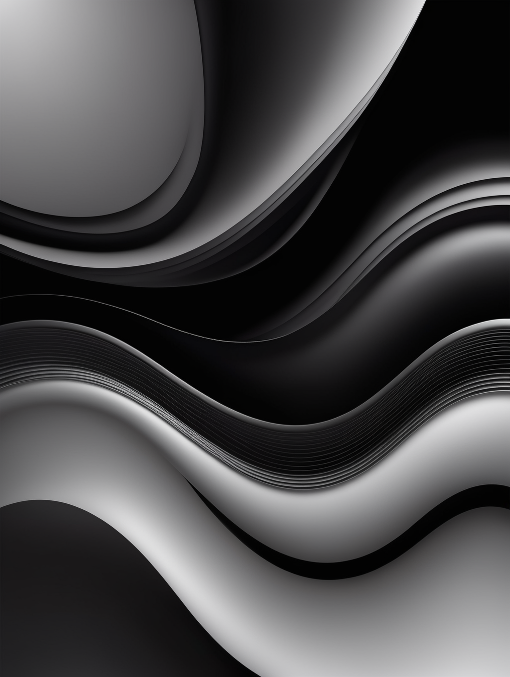 Premium Free ai Images | dynamic liquid gradients using black and grey