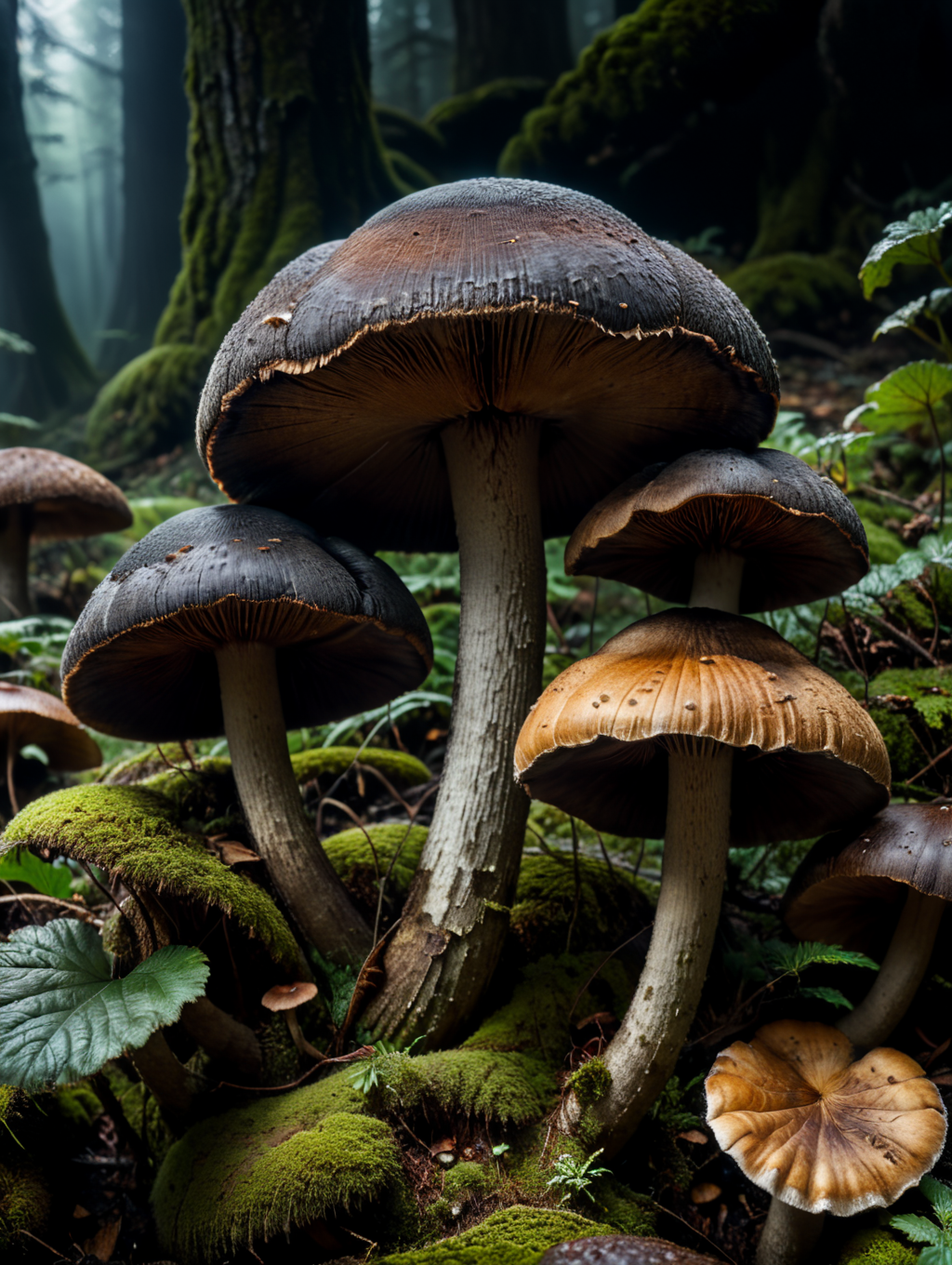 Premium Free ai Images | the admirable boletus mushroom is also known ...