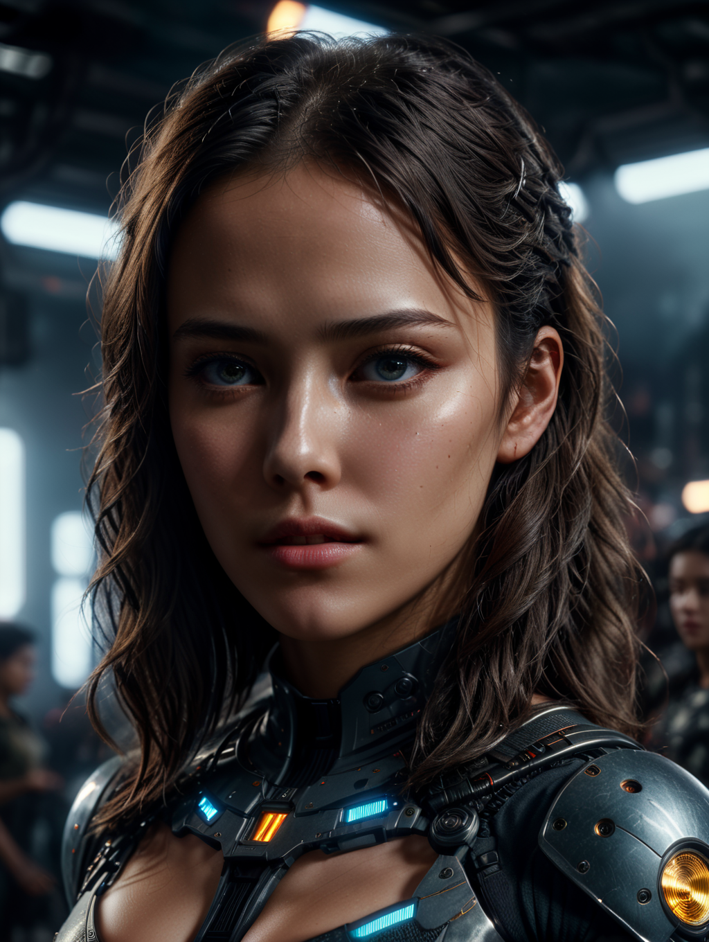 Premium Free ai Images | unreal ai generated girl technology behind ai ...