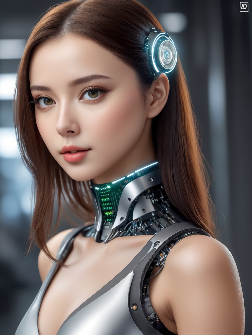 Premium Free ai Images | unreal ai generated girl technology behind ai ...