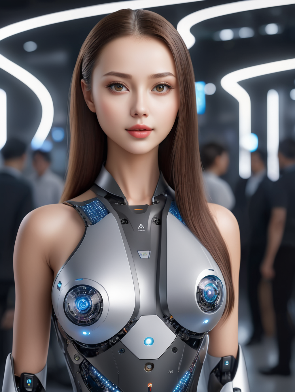 Premium Free ai Images | unreal ai generated girl technology behind ai generated photos of human ...