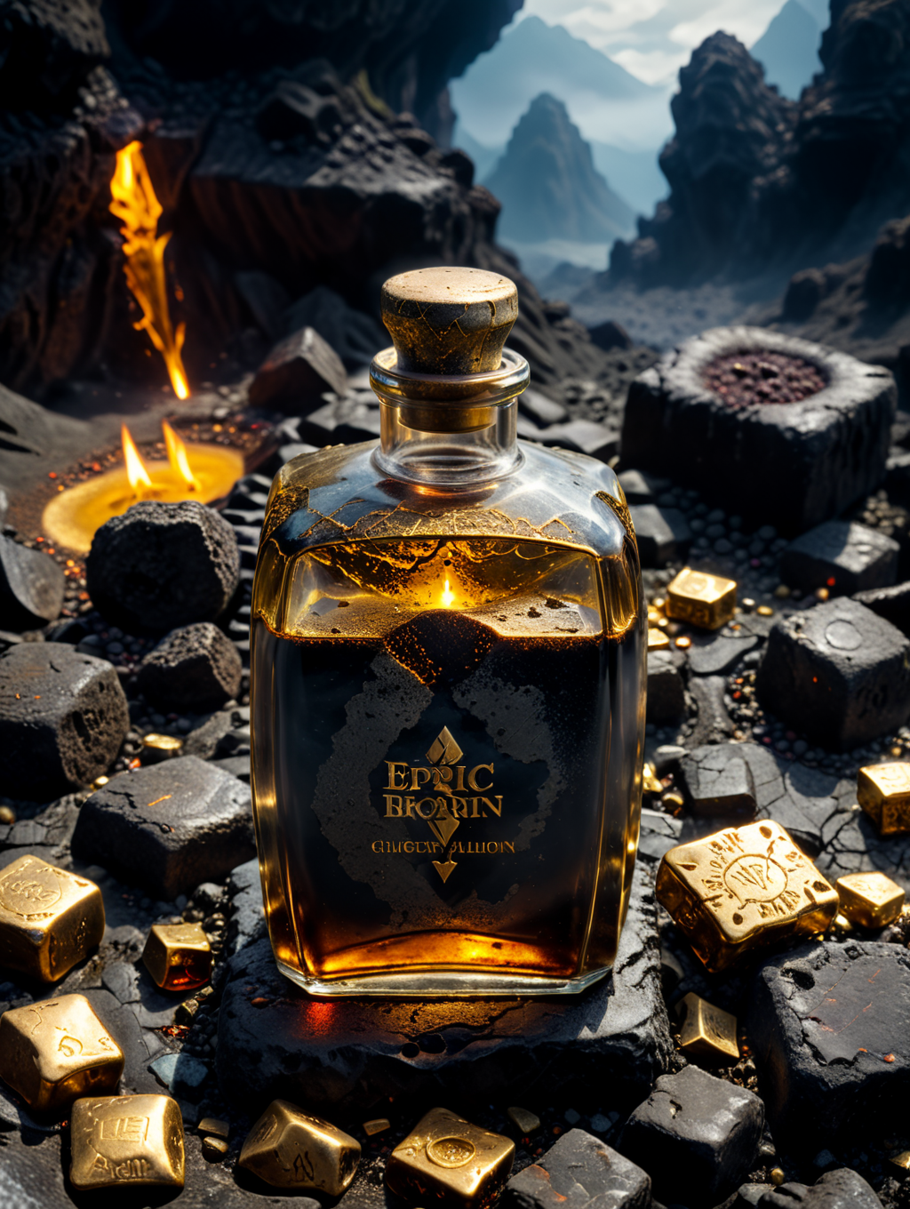 Premium Free ai Images | professional photography of square magic ...