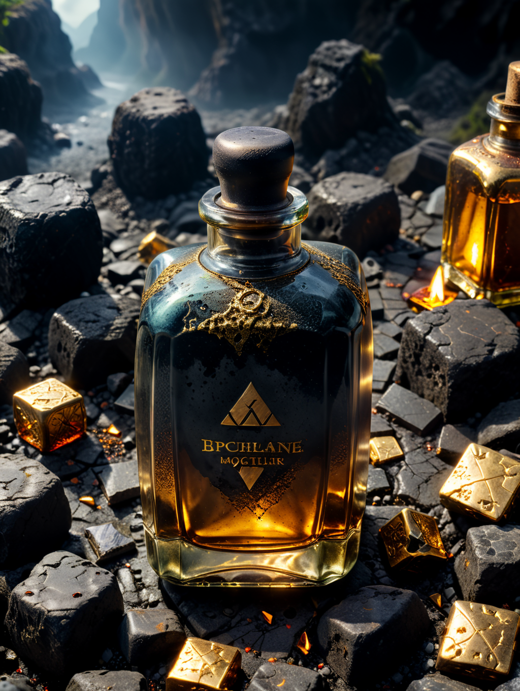 Premium Free ai Images | professional photography of square magic ...