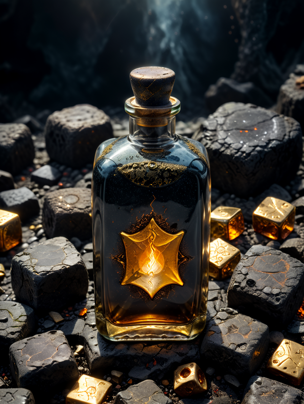 Premium Free ai Images | professional photography of square magic ...