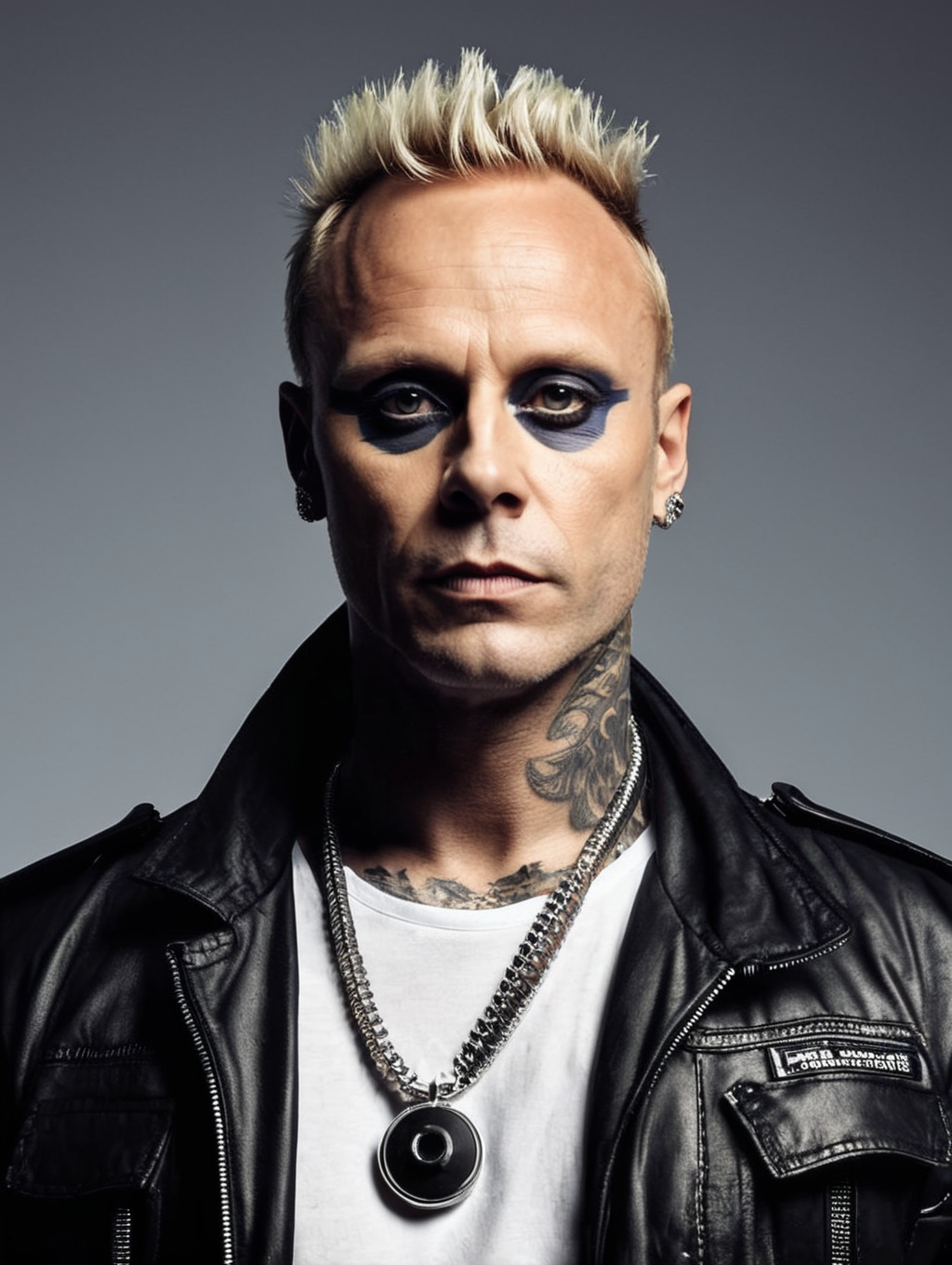 Premium Free ai Images | keith charles flint was an english singer and ...