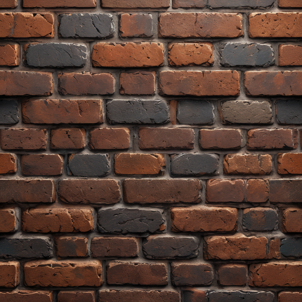 Premium Free ai Images | brown brick texture seamless