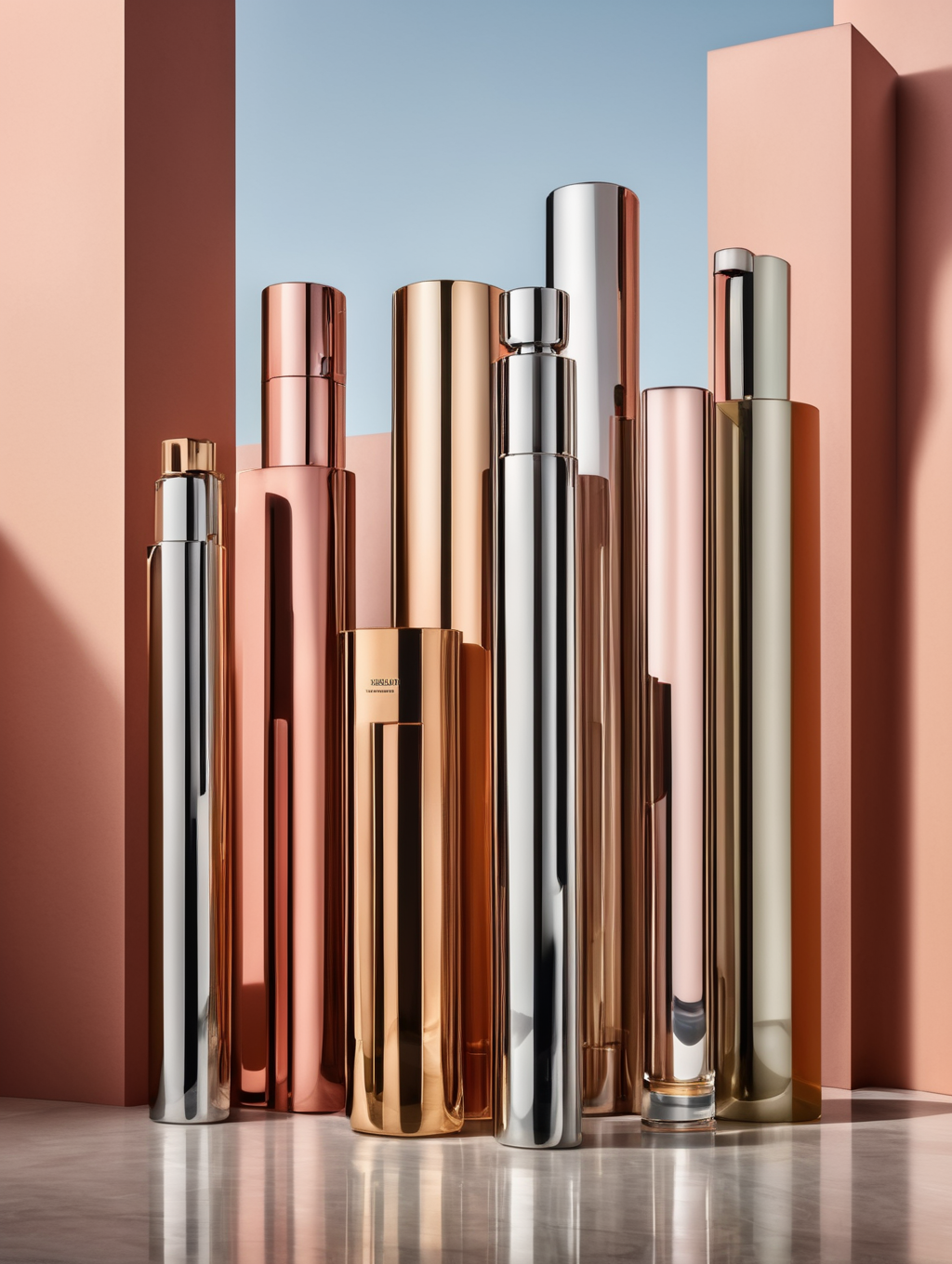 Premium Free ai Images | tall perfume slender inspired by the ...