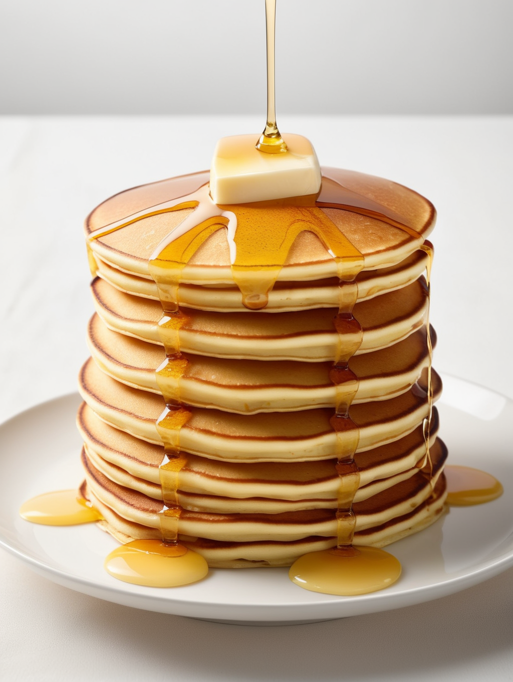 Premium Free ai Images | stack of pancakes on the cover of vogue