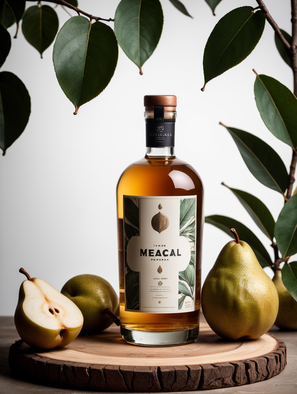 Premium Free ai Images | packaging and branding for mezcal brand as if ...