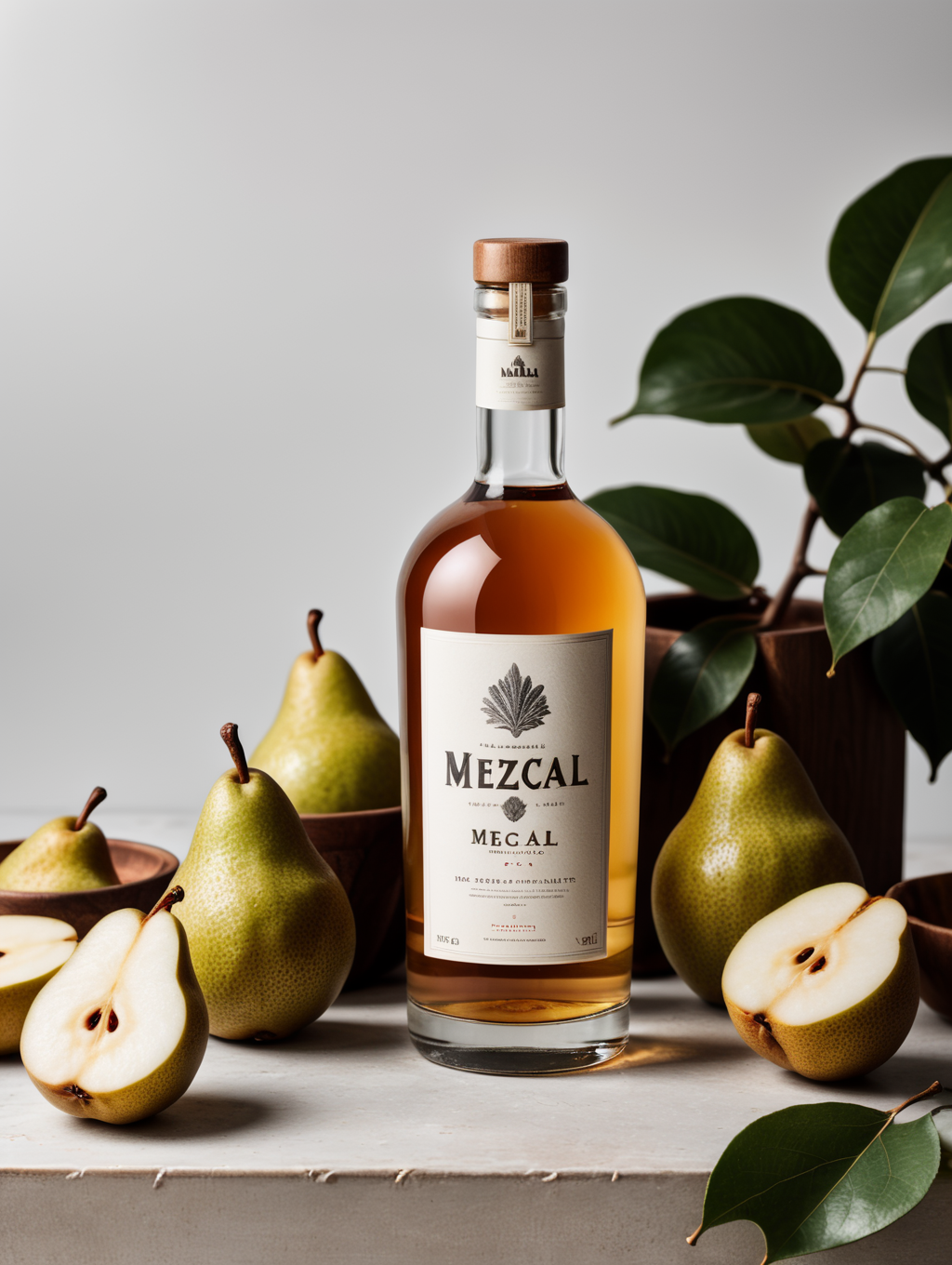 Premium Free ai Images | packaging and branding for mezcal brand as if ...