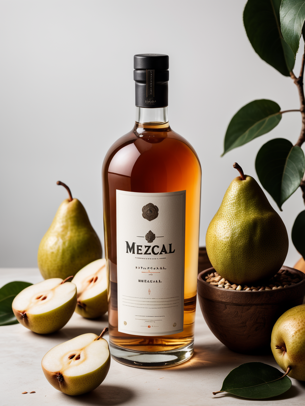 Premium Free ai Images | packaging and branding for mezcal brand as if ...