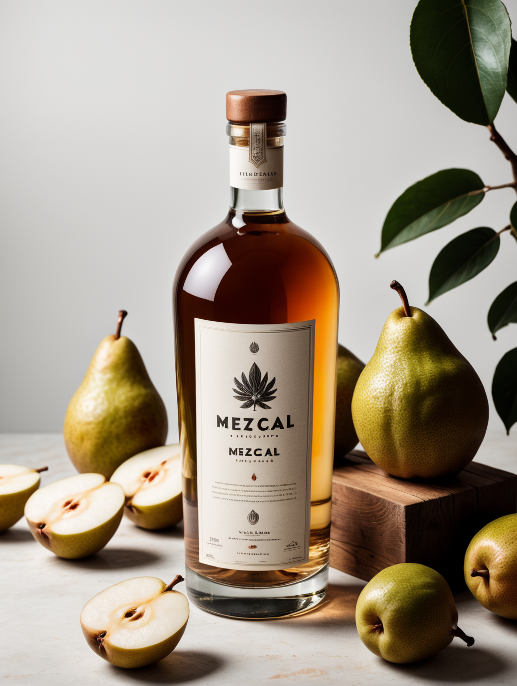 Premium Free ai Images | packaging and branding for mezcal brand as if ...