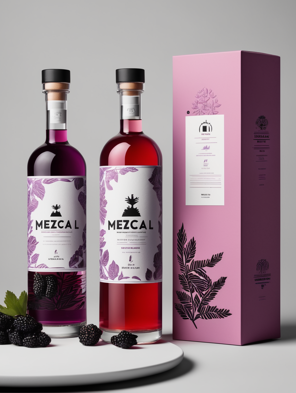 Premium Free ai Images | packaging and branding for mezcal brand as if ...