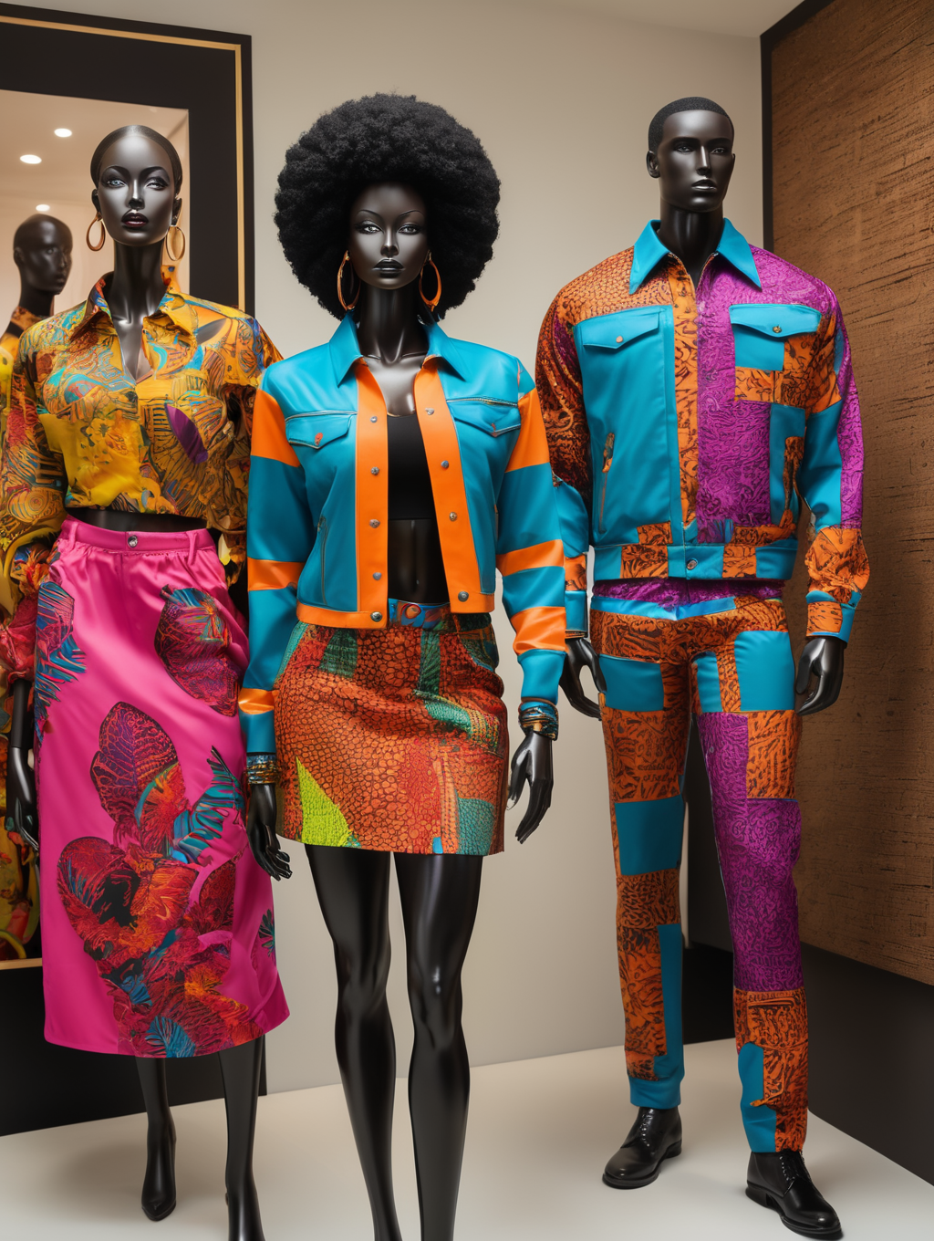 Premium Free ai Images | the assemblage has very naturalistic style ...