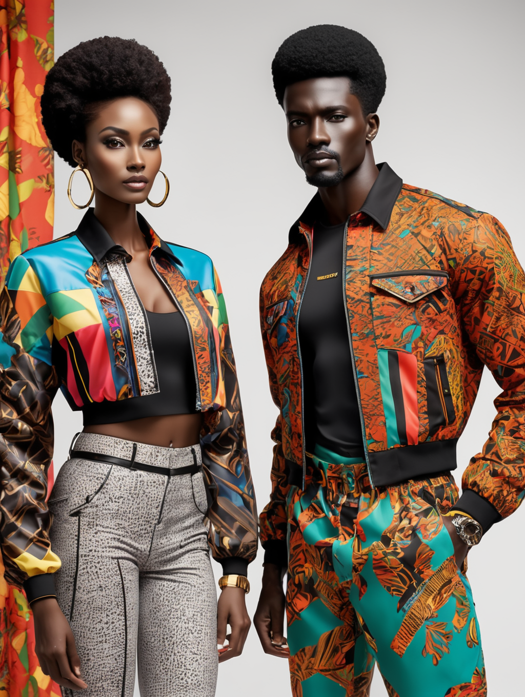 Premium Free ai Images | the assemblage has very naturalistic style ...