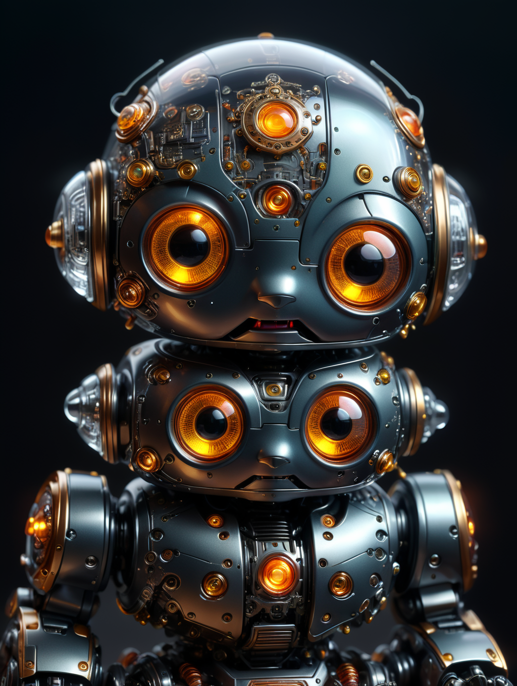 Premium Free ai Images | cute aesthetic tiny cute translucent ...