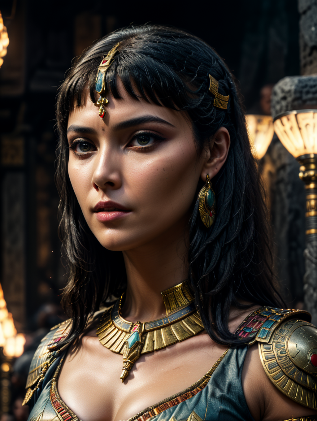 Premium Free ai Images | cleopatra in real life
