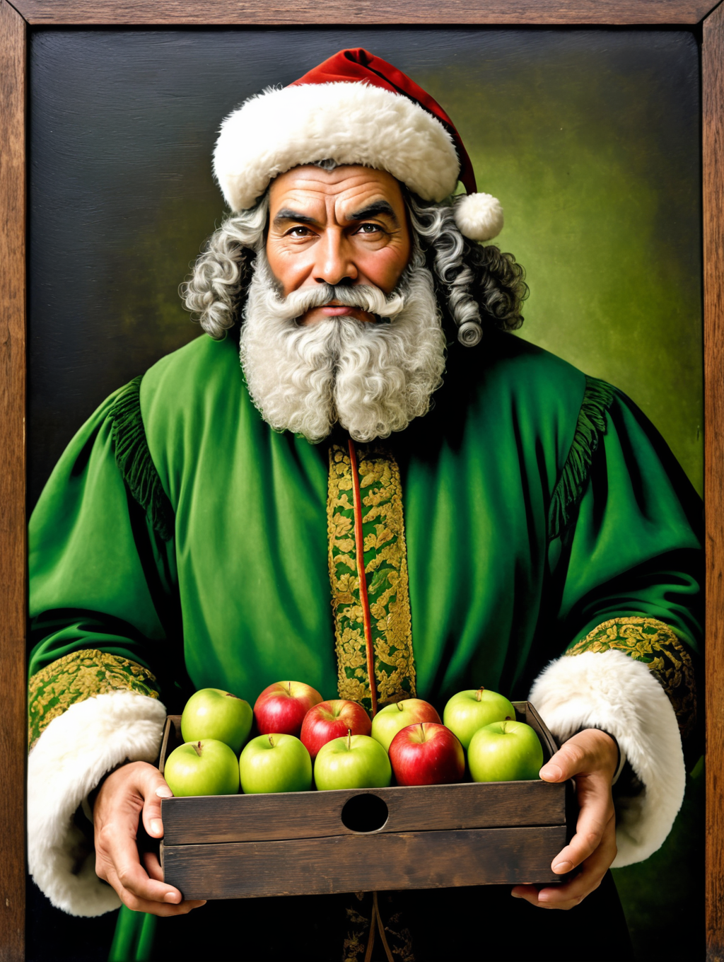 Premium Free ai Images | portrait of an italian santa claus in th ...