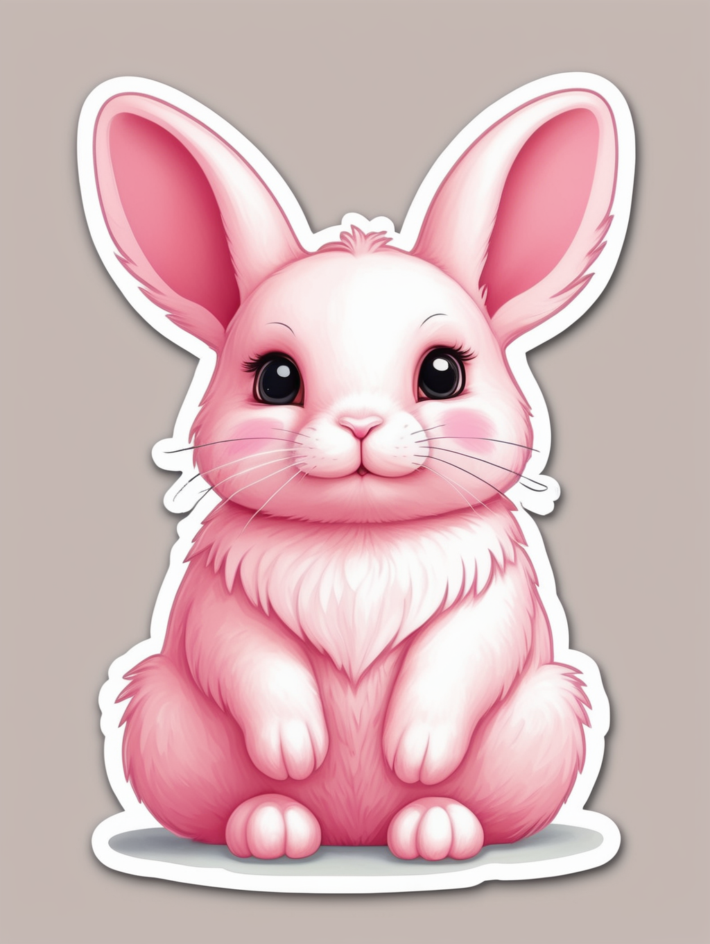 Premium Free ai Images | printable sticker about minimal cartoon cute ...