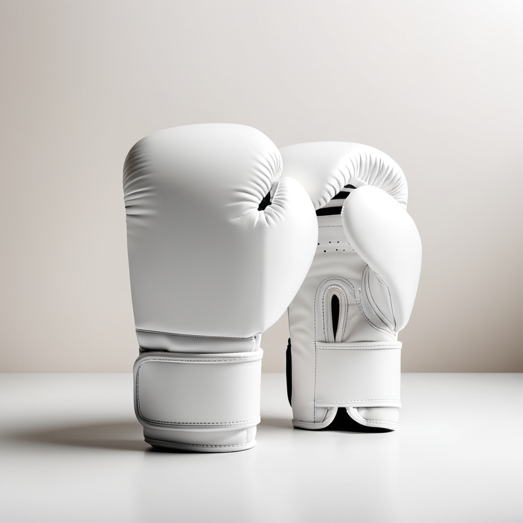 Premium Free ai Images | boxing gloves mockup