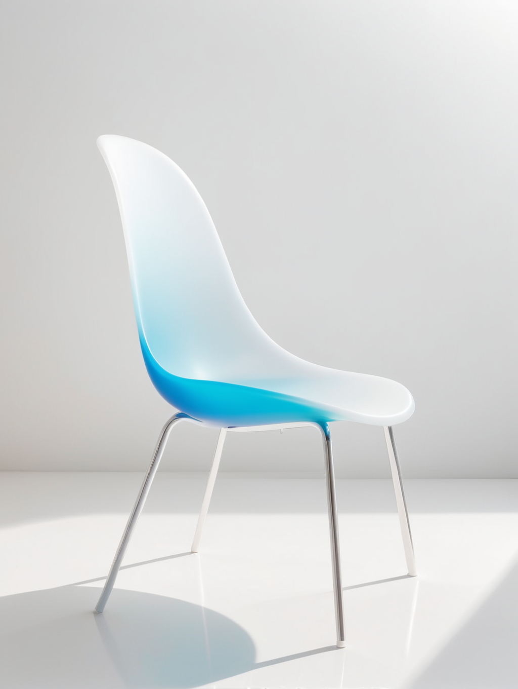Premium Free ai Images | una silla minimalista contemporanea de ...