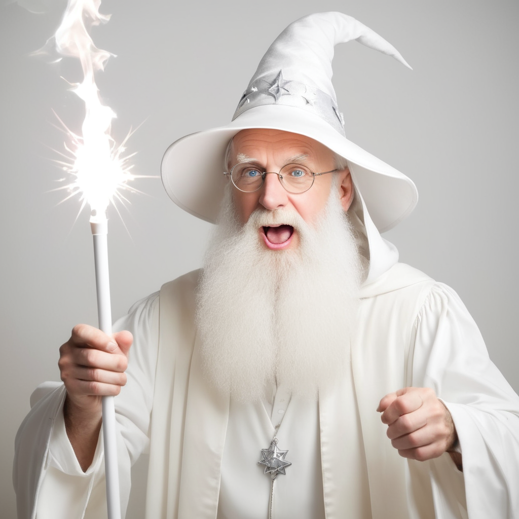 Premium Free ai Images | wizard in crazy party