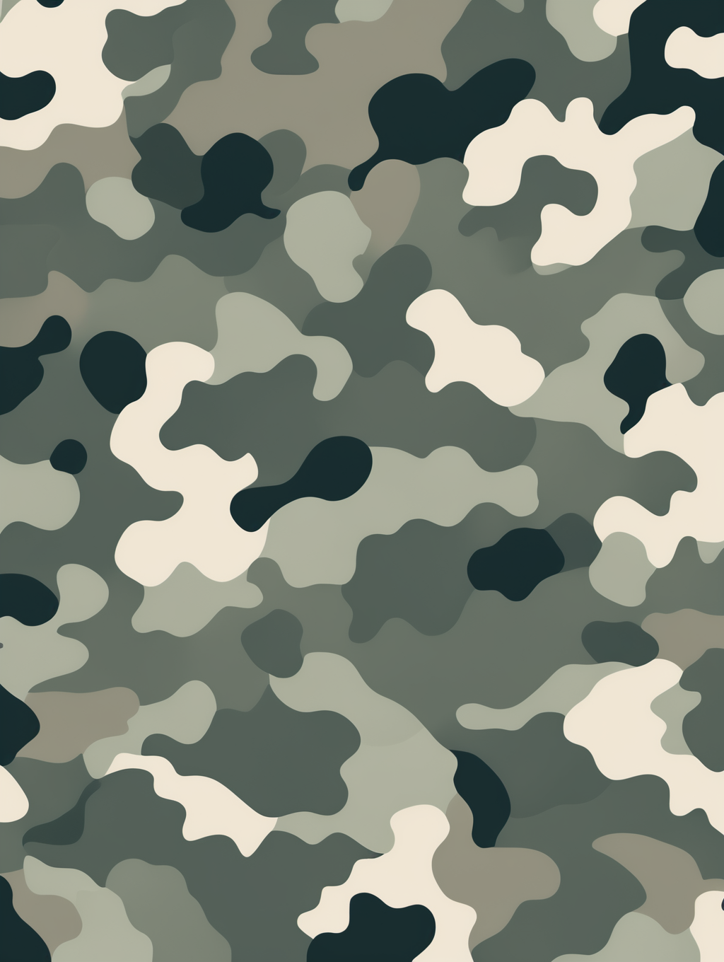 Premium Free ai Images | camouflage pattern military vector art modern