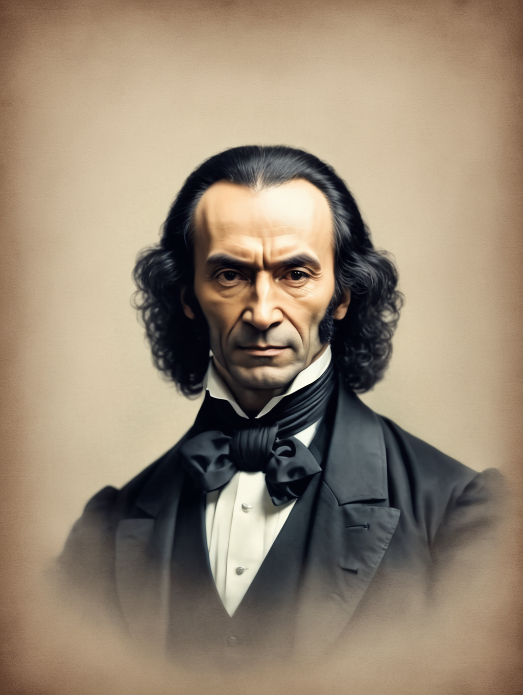 Premium Free ai Images | portrait of paganini that is why paganini is ...