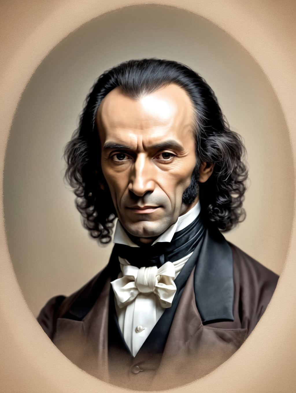 Premium Free ai Images | portrait of paganini that is why paganini is ...